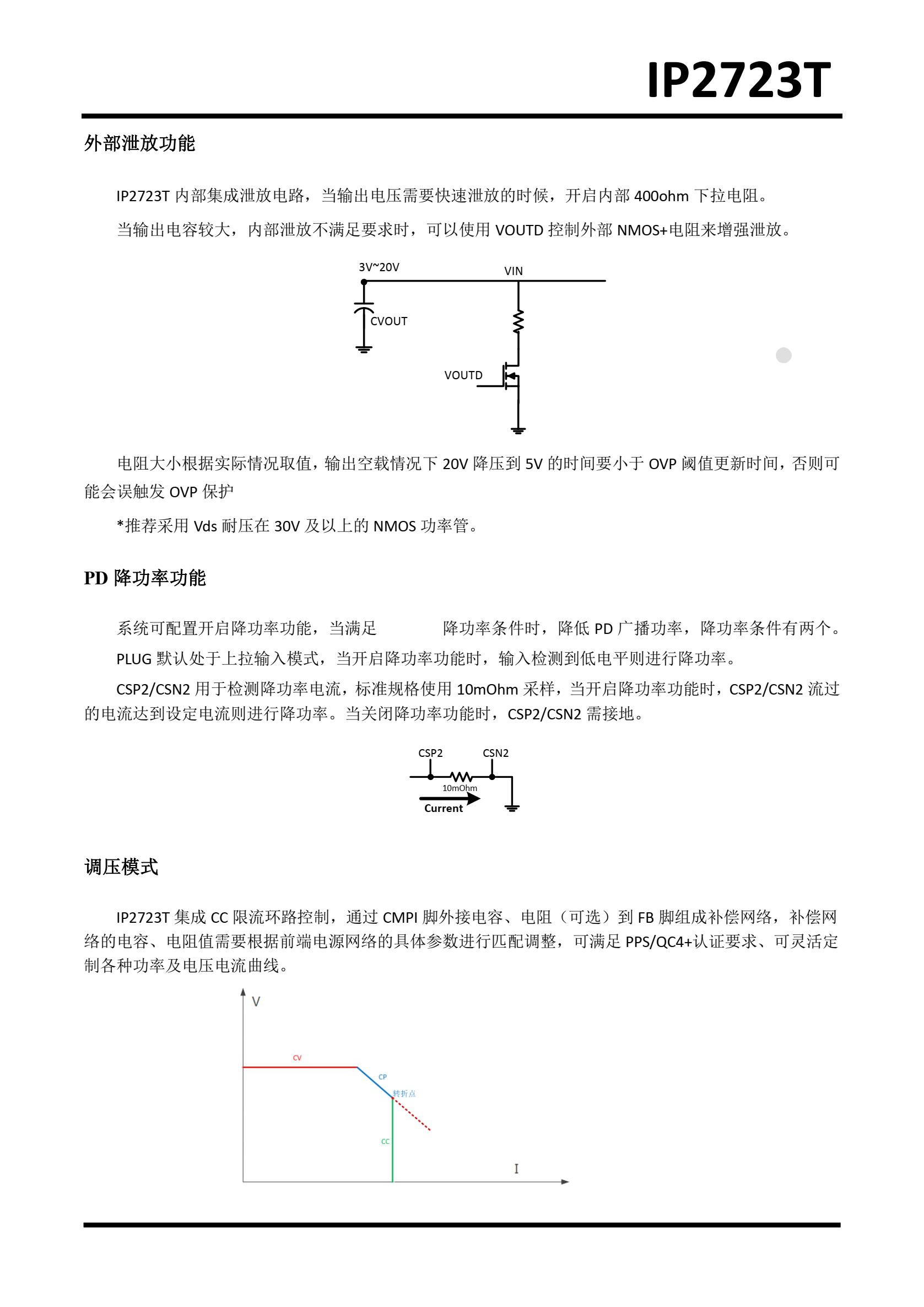 IP2723T大功率PD协议IC-资料共享 - 资料共享