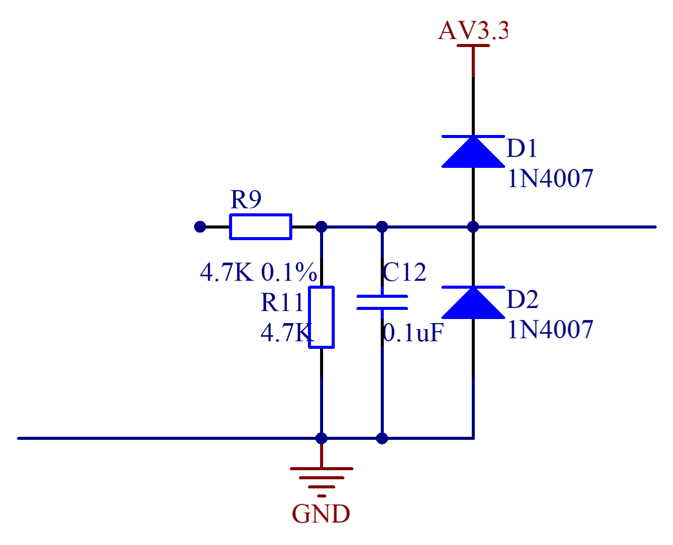 运放输出端反向串接两个二极管什么作用? 模拟数字电子技术eoi 9627